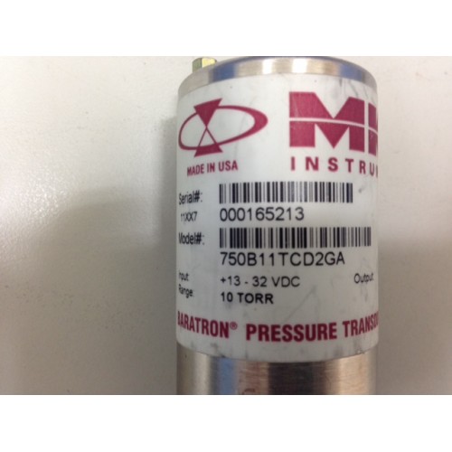 MKS 750B11TCD2GA 10 Torr Baratron Pressure Switch